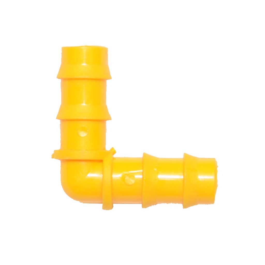 Elbow Barbed Connector / 16 mm